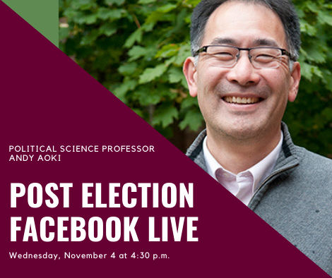 Post-Election Facebook Live Discussion with Political Science Professor ...