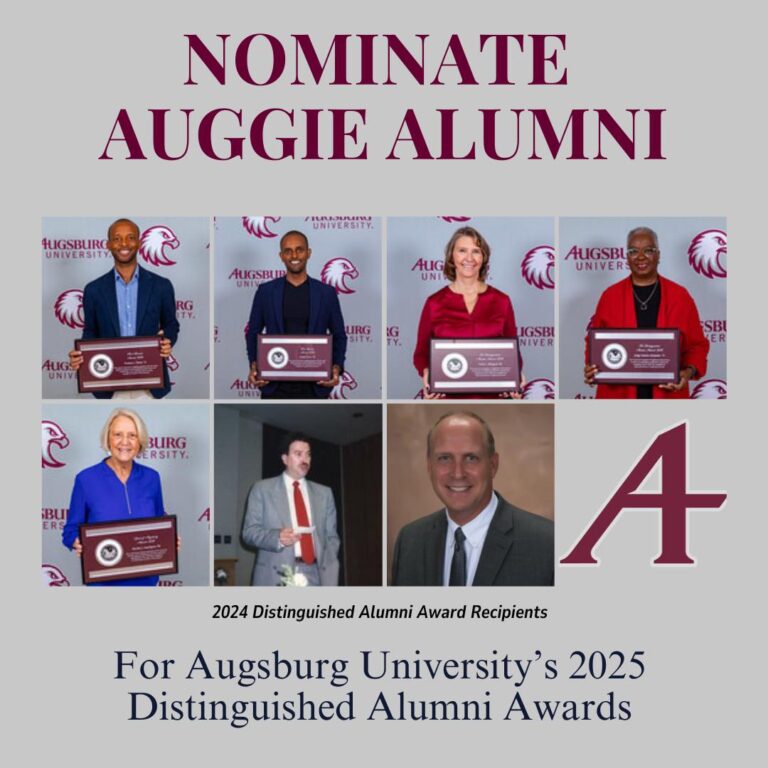 Nominate an Auggie for the 2025 Distinguished Alumni Awards - Alumni ...