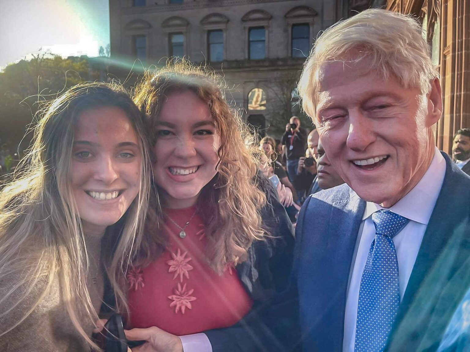 Augsburg CGEE Students Meet Bill Clinton in Northern Ireland - Center ...