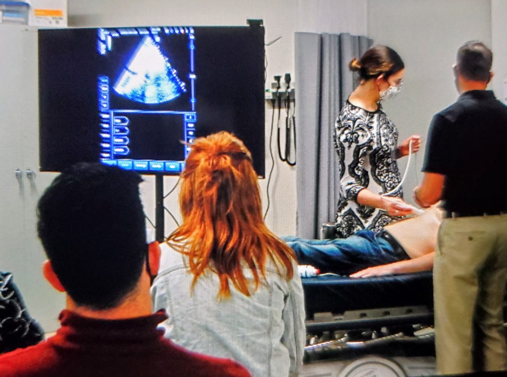 Students Get Hands-On Experience Through Ultrasound Seminar - Master of ...