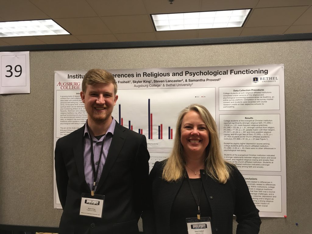 2017 Conference presentations from the clinical psychology lab ...